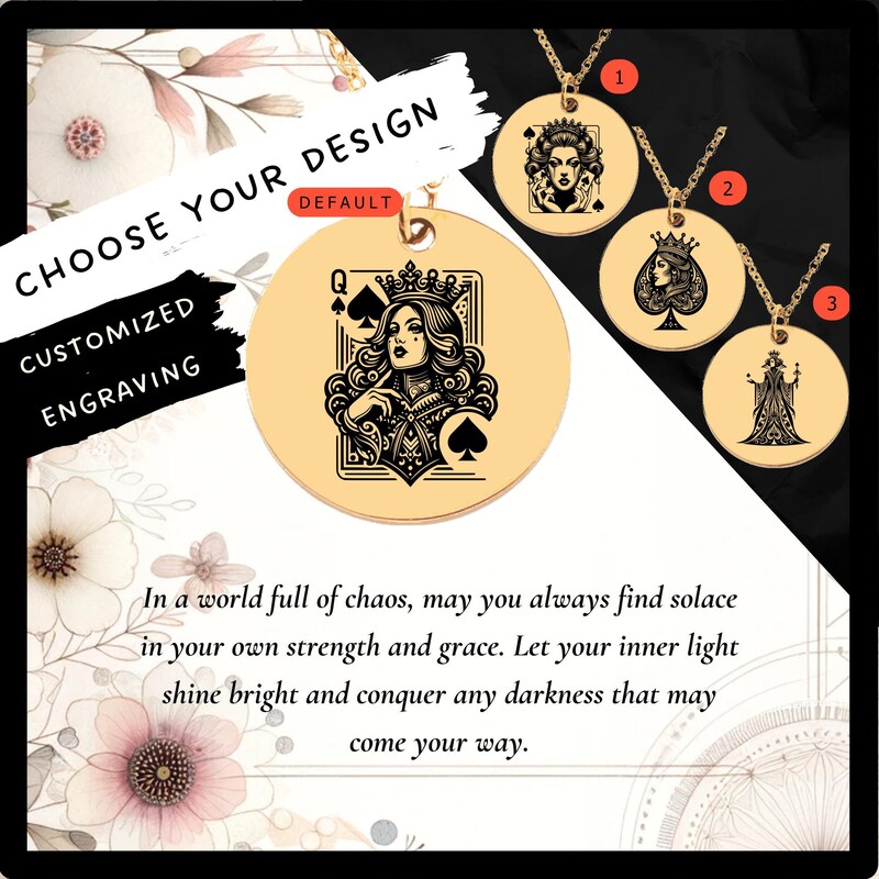 Spade Necklace - Etsy