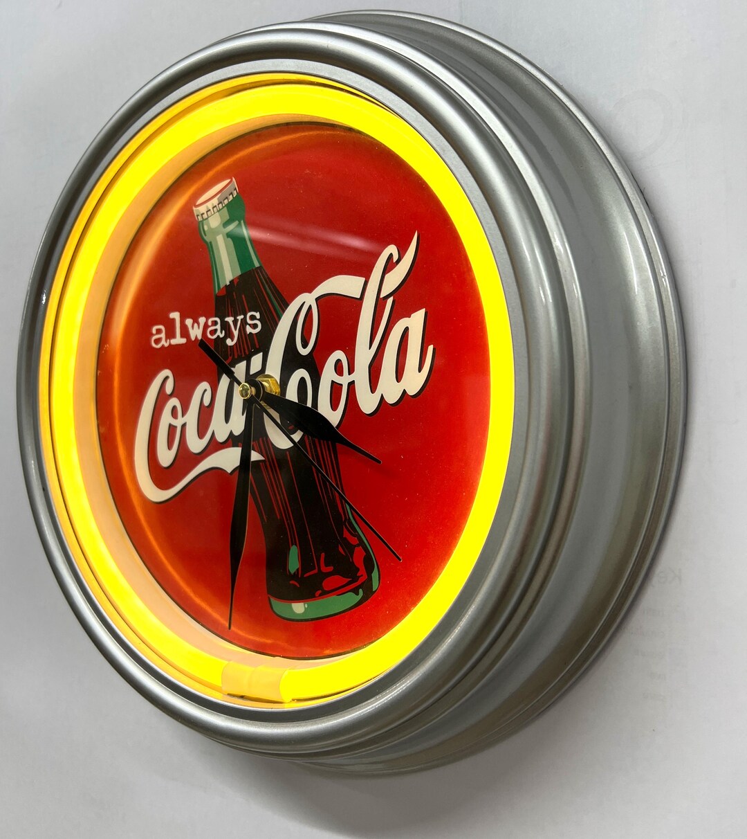 LED Wall Clock Drinks Logos Mancave Homebar - Etsy