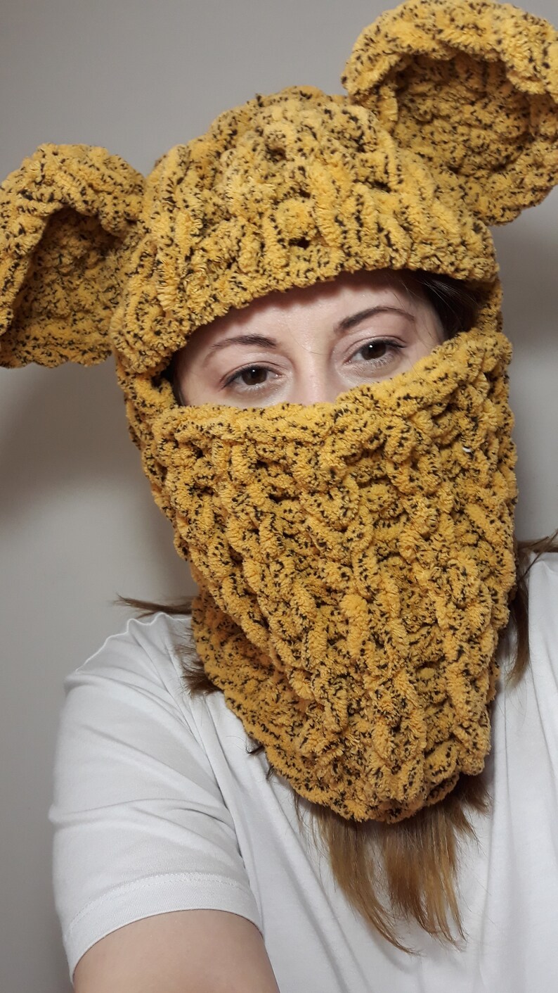 Balaclava With Ears Balaclava Hat Ski Holiday Winter Season Balaclava ...