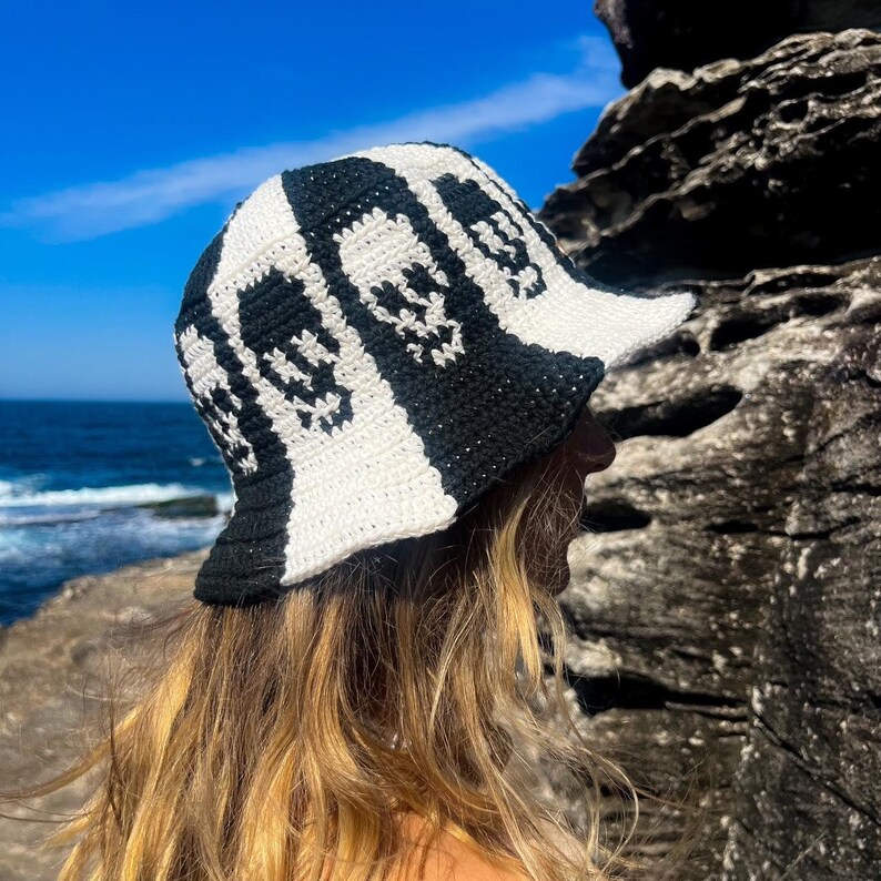 Skull Bucket Hat **CROCHET PATTERN** - Etsy