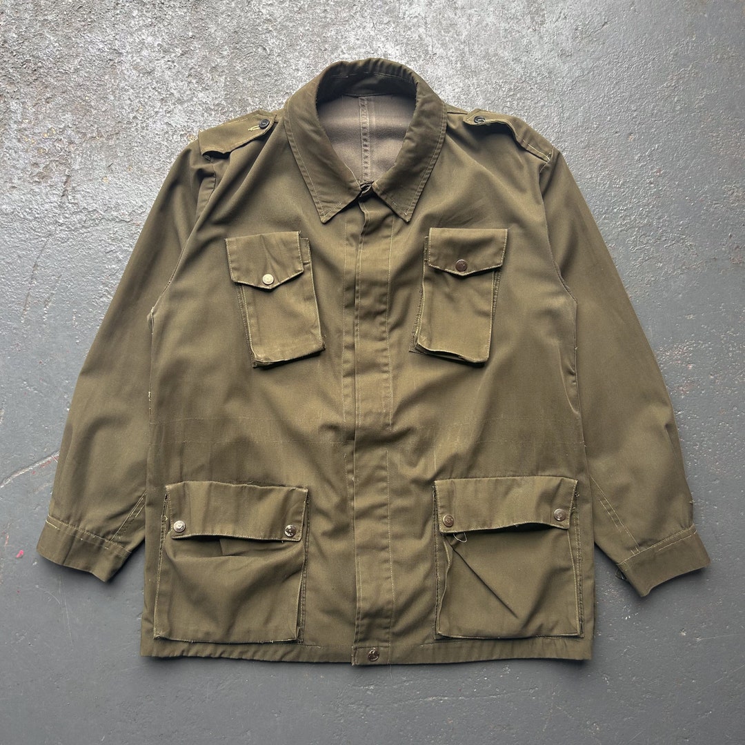 Vintage Military Bush Shirt - Etsy
