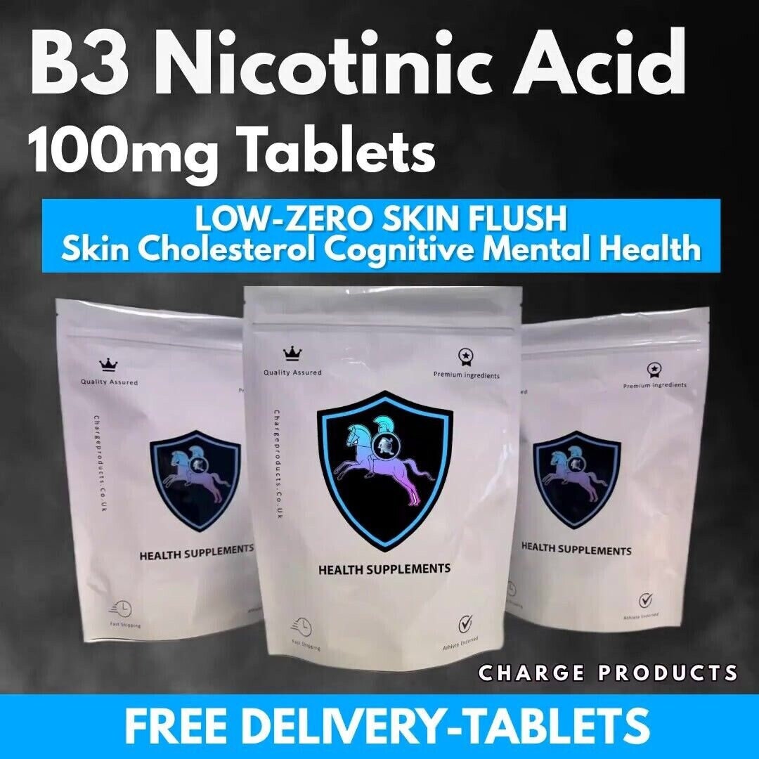 Niacin 100mg Tablets B3 Vitamin Nicotinic Acid Healthsupplement - Etsy