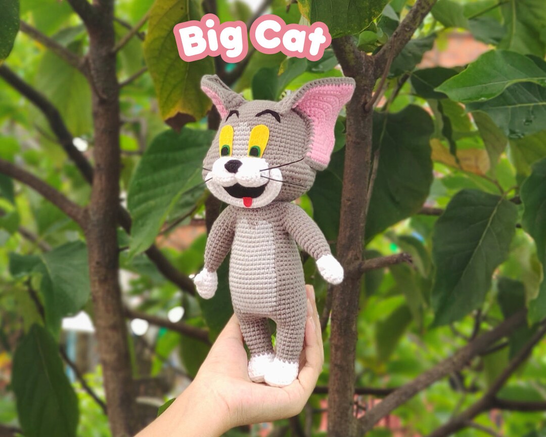 Big Cat Crochet Pattern - Etsy