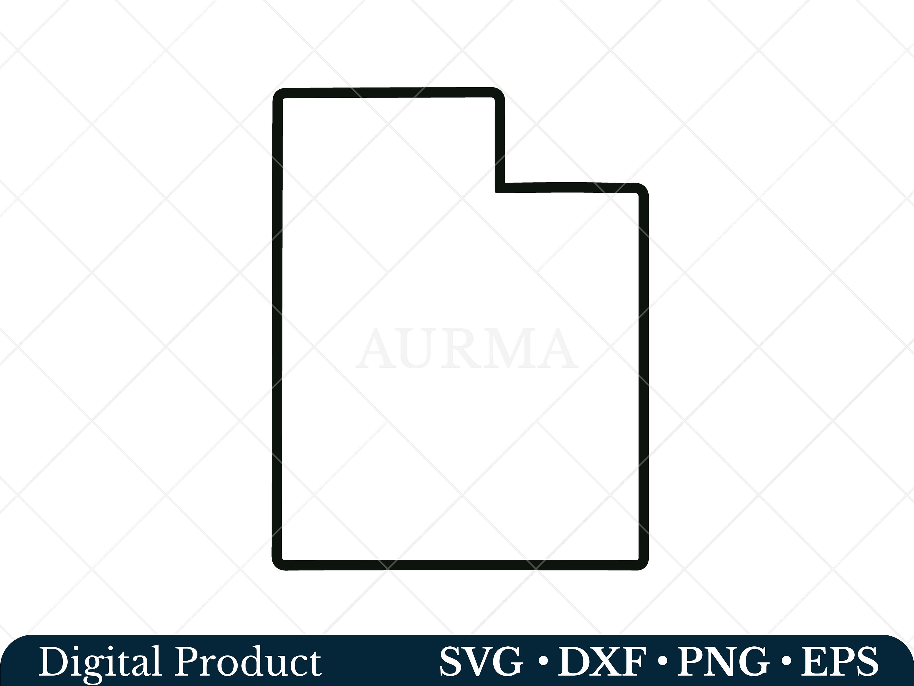 Utah State Svg, Utah Png, Outline Utah Map, Patriotic Svg, Cut File, US ...