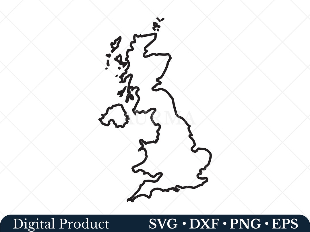 Great Britain Map Svg, United Kingdom SVG, England SVG, Scotland, Wells ...