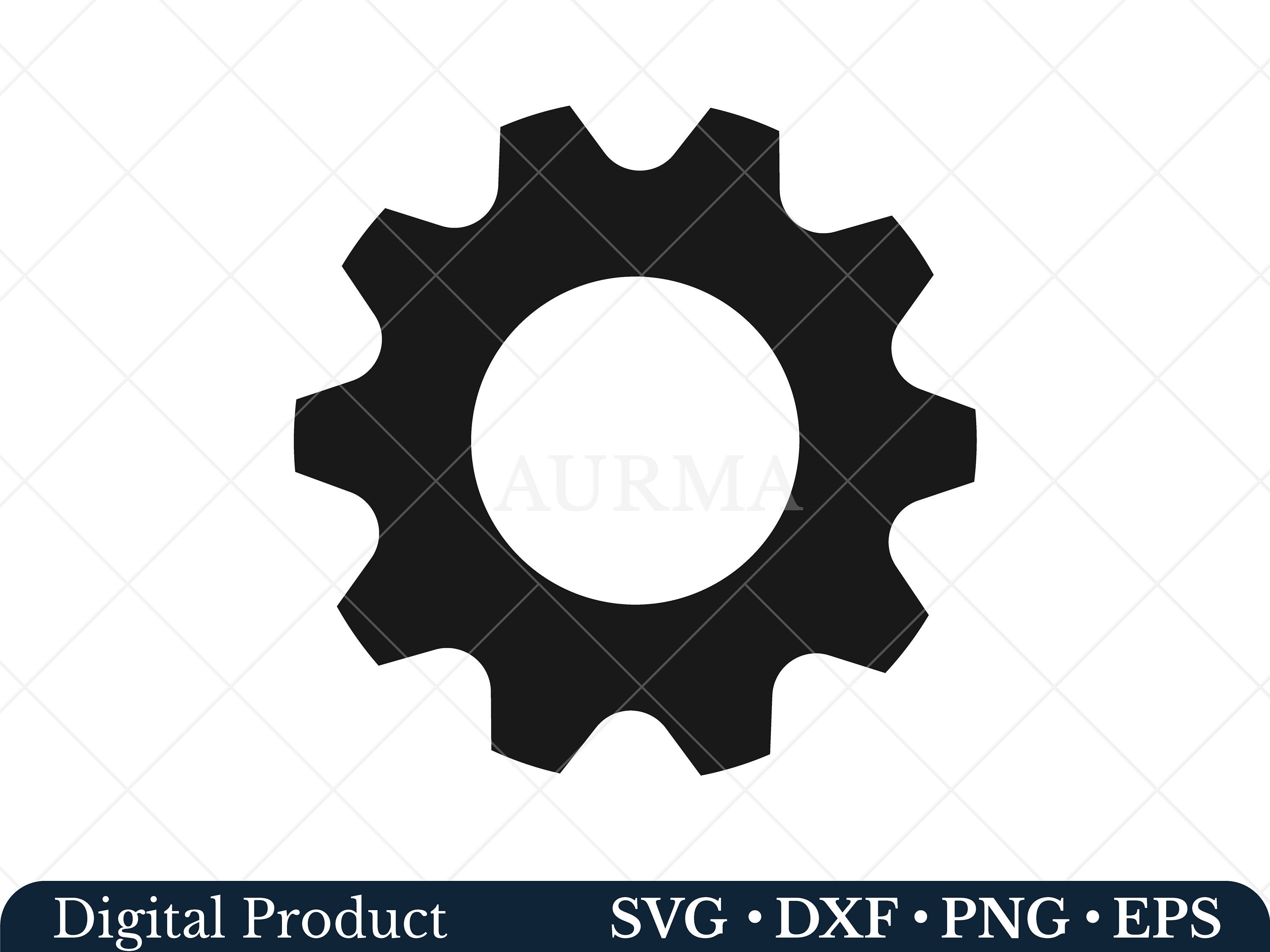 Gear Cog Svg, Cog Wheel Svg, Cogwheel Svg, Gear Cog Cut File, Machine ...