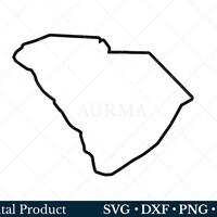 North Carolina Outline SVG Files North Carolina Cut Files United States ...