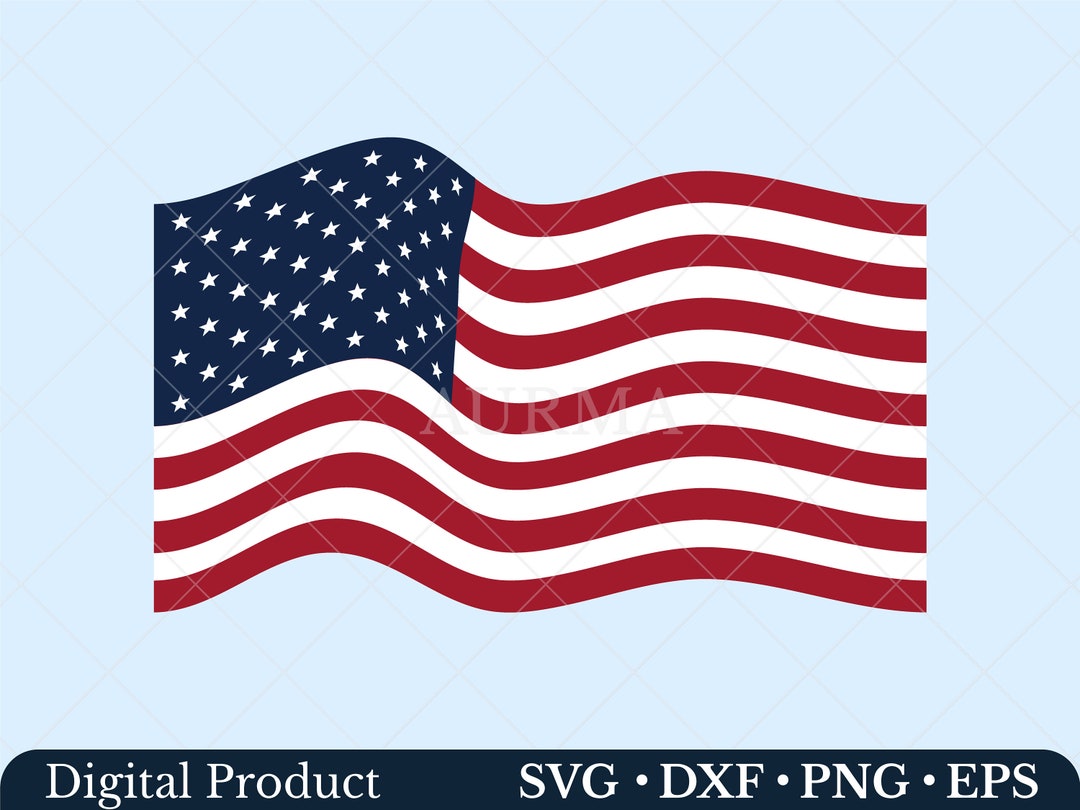 Us Flag Svg, American Flag Svg, America Flag Svg, Patriotic Svg, Cut ...