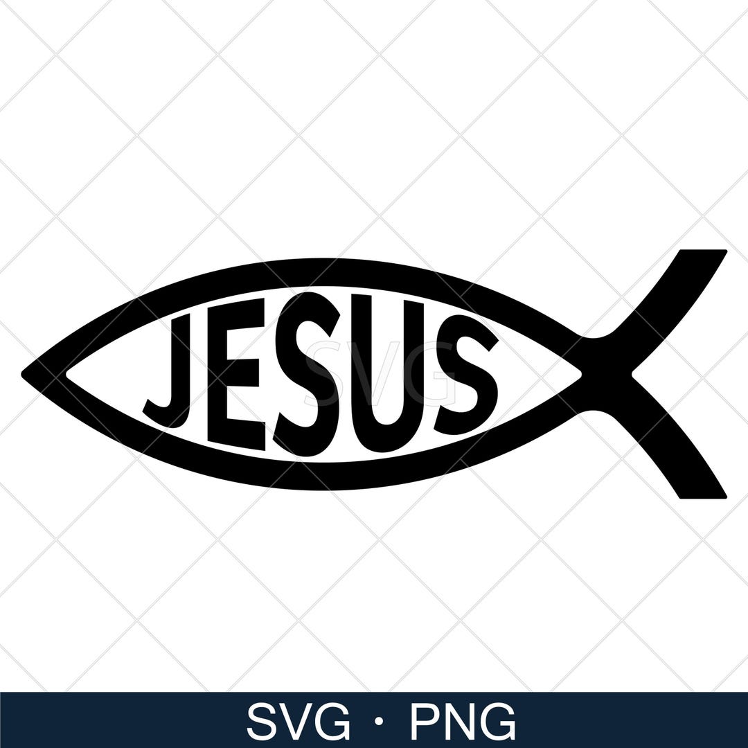 Christian Svg | Jesus Fish Svg | Ihtys Svg |christian Fish Clipart ...