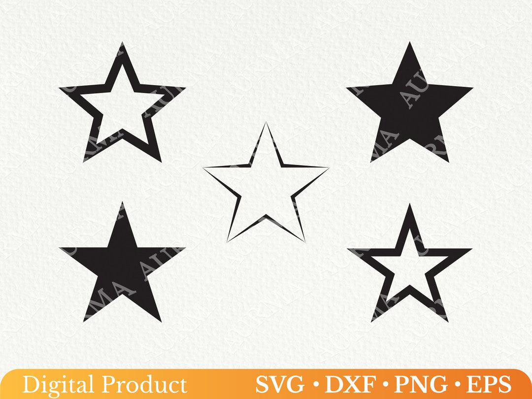 Star Svg, Star Silhouette, Stars Svg, Star Clip Art, Start Clipart ...