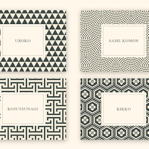 Japanese Pattern Svg, Japanese Svg, Geometric Pattern Svg, Seamless ...