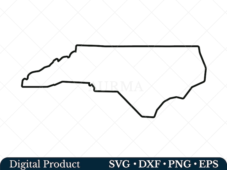 North Carolina State Svg, North Carolina Png, Patriotic Svg, Cut File ...