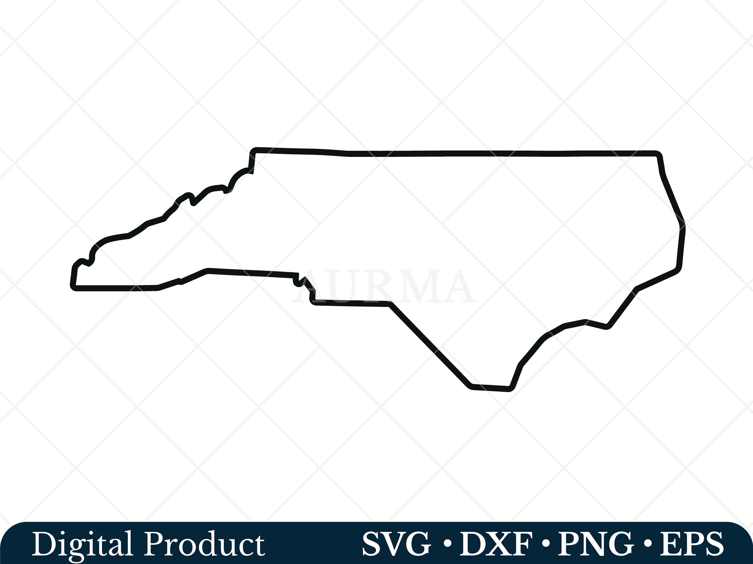 North Carolina State Svg, North Carolina Png, Patriotic Svg, Cut File ...