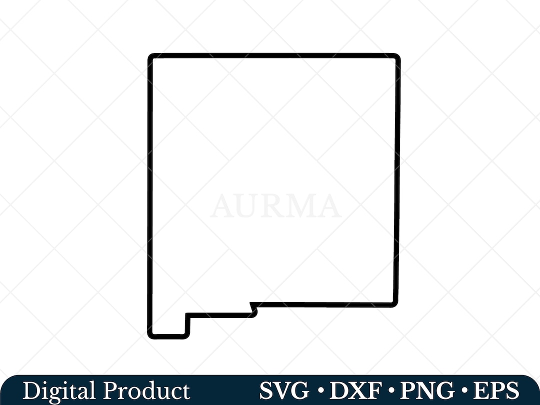 New Mexico State Svg, New Mexico Png, Patriotic Svg, Cut File, US State ...