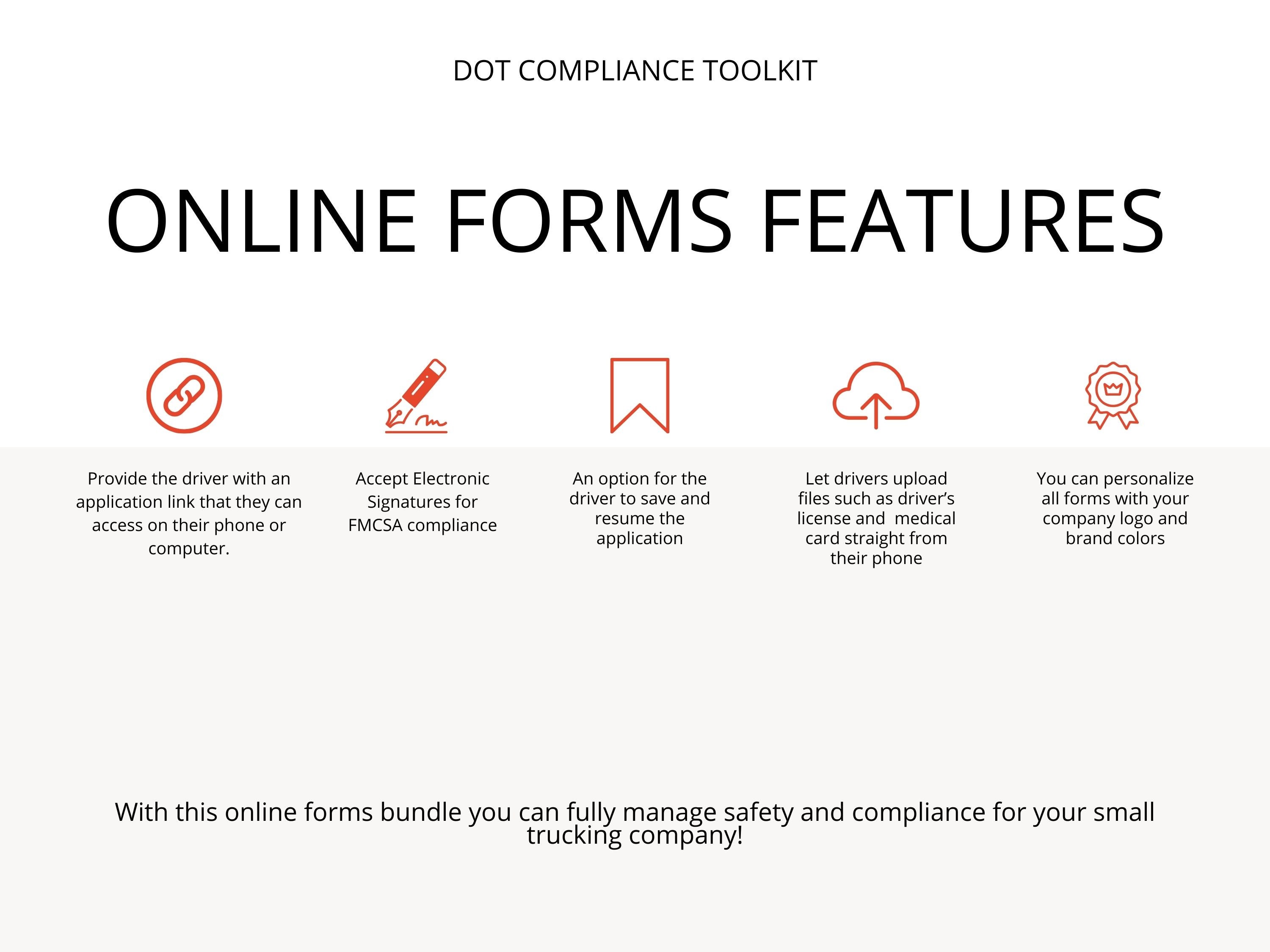 DOT Compliance Toolkit | Compliance Spreadsheet | Trucking Business Forms - Etsy