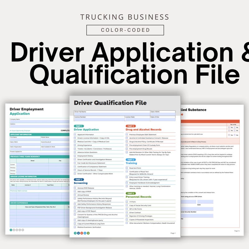 Dot Truck Drivers - Etsy