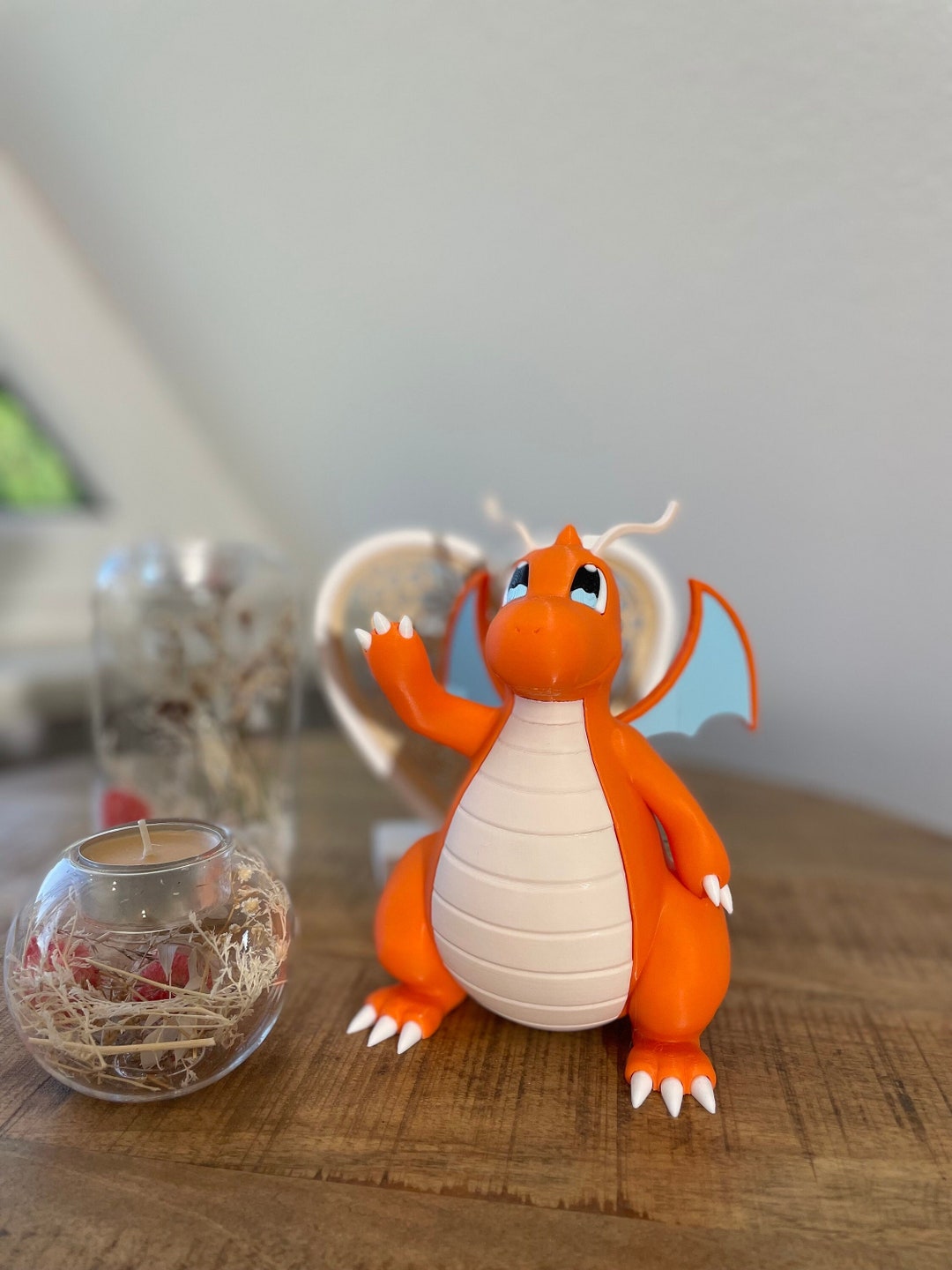 Pokémon Dragoran / Dragonite as 3D Printed Collectible Figure - Etsy