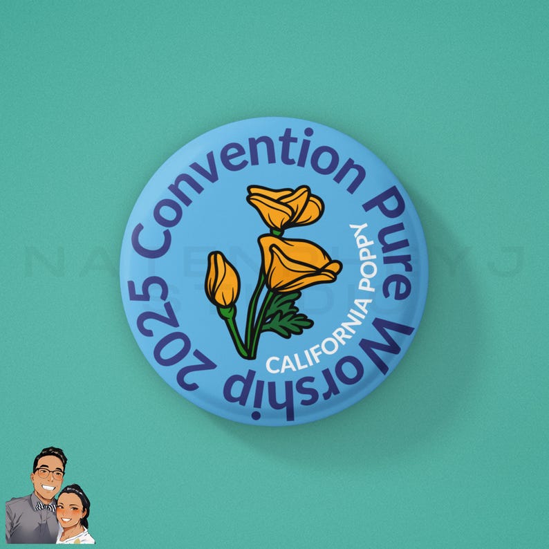 SACRAMENTO, 2025 Special Convention, Pure Worship, Good News, Pins ...