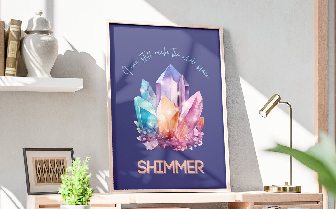 Bejeweled Poster Printable Wall Art Digital Download Print at Home ...