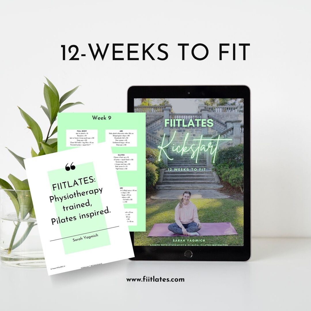 12 Weeks to Fit: HIIT Pilates Program - Etsy