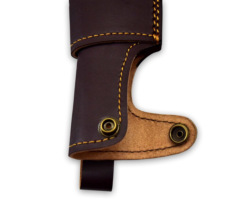 Custom Leather Sheath Tooled Leather Sheath/hunting Knife Sheath ...