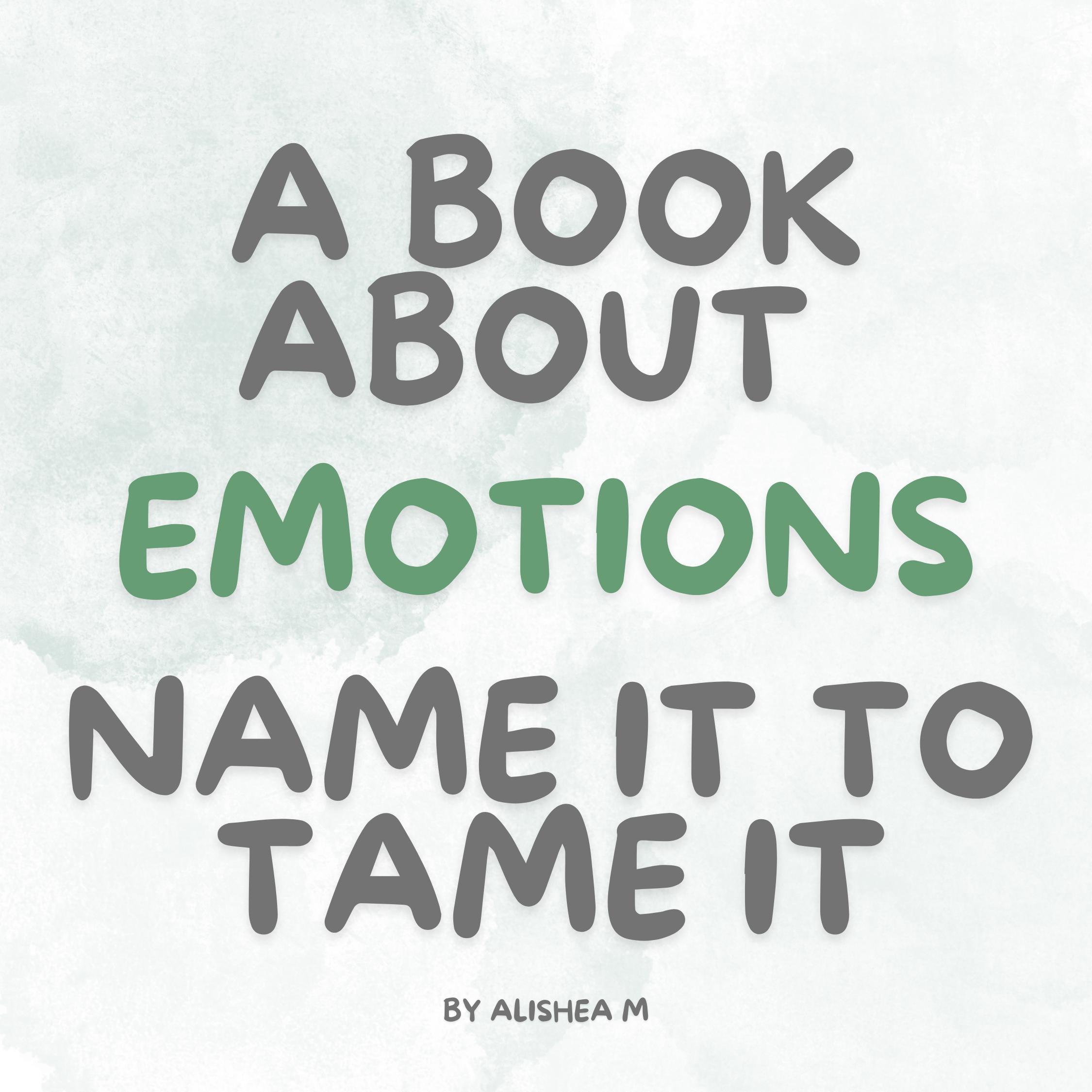 Printable Book About Emotions - Etsy