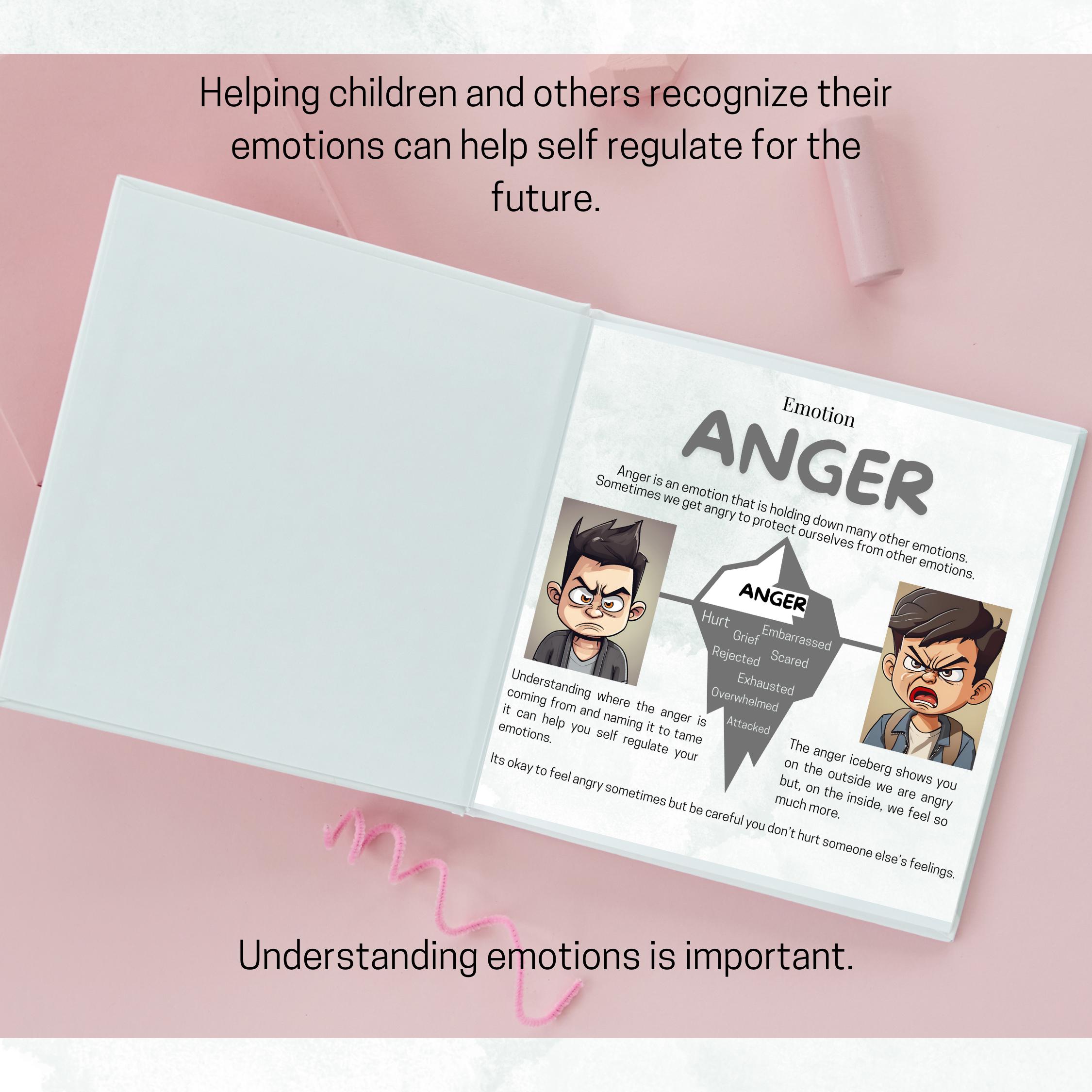Printable Book About Emotions - Etsy