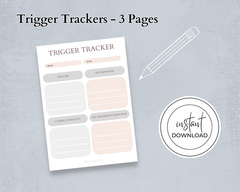 Trigger Trackers Templates, Recognize and Track Responses to Triggers ...