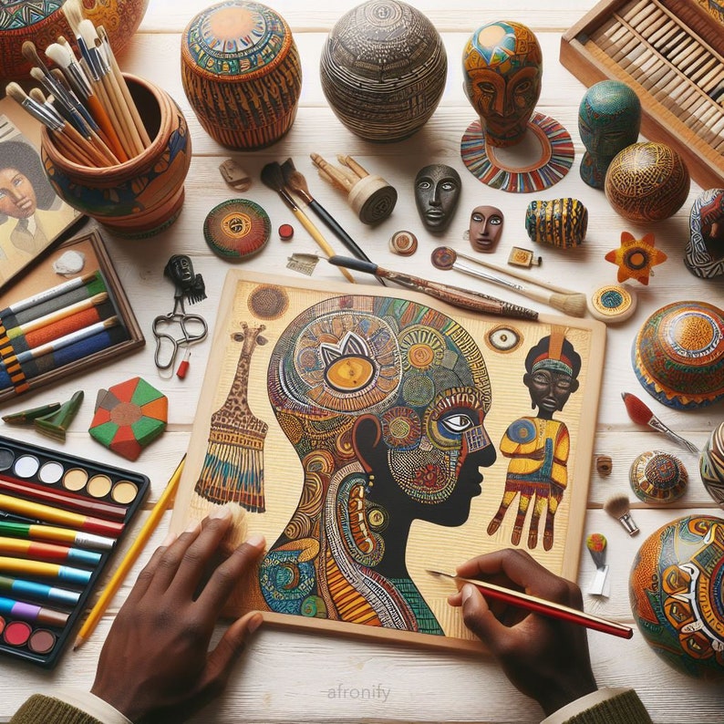 Weekly Exclusive: Free African-inspired Digital Art Download Printable ...