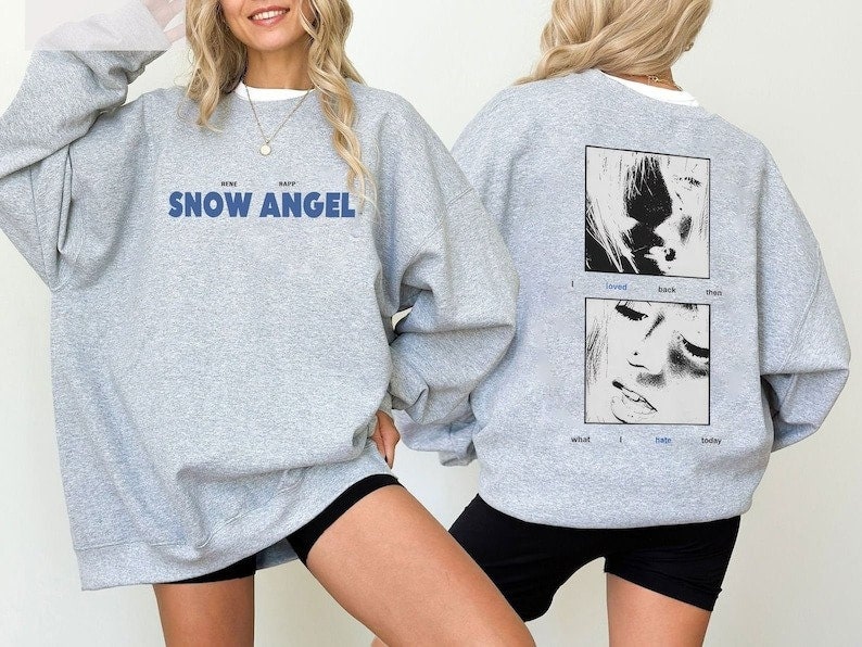 Rene Rapp Snow Angel Shirt, Snow Angel Merch Shirt, Rene Rapp Shirt ...