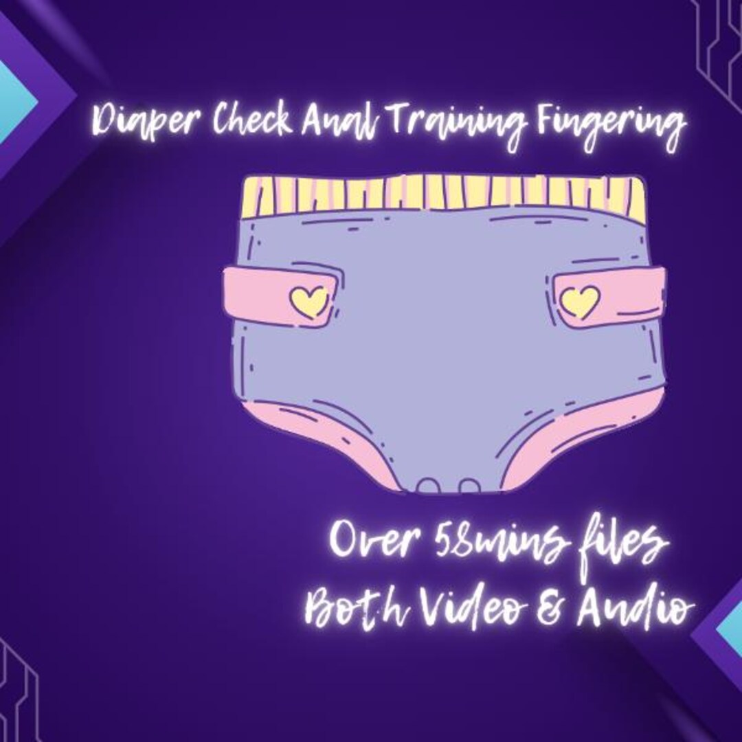 ABDL Diaper Check Butt Training and Fingering Hypnosis Diaper Cover ...