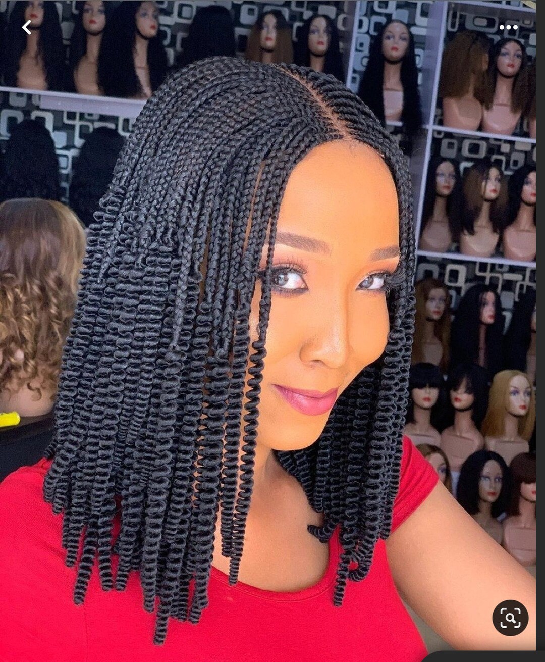 Cornrows/braided Wig/frontal Wig/knotless Braids/braided Wig for Women ...