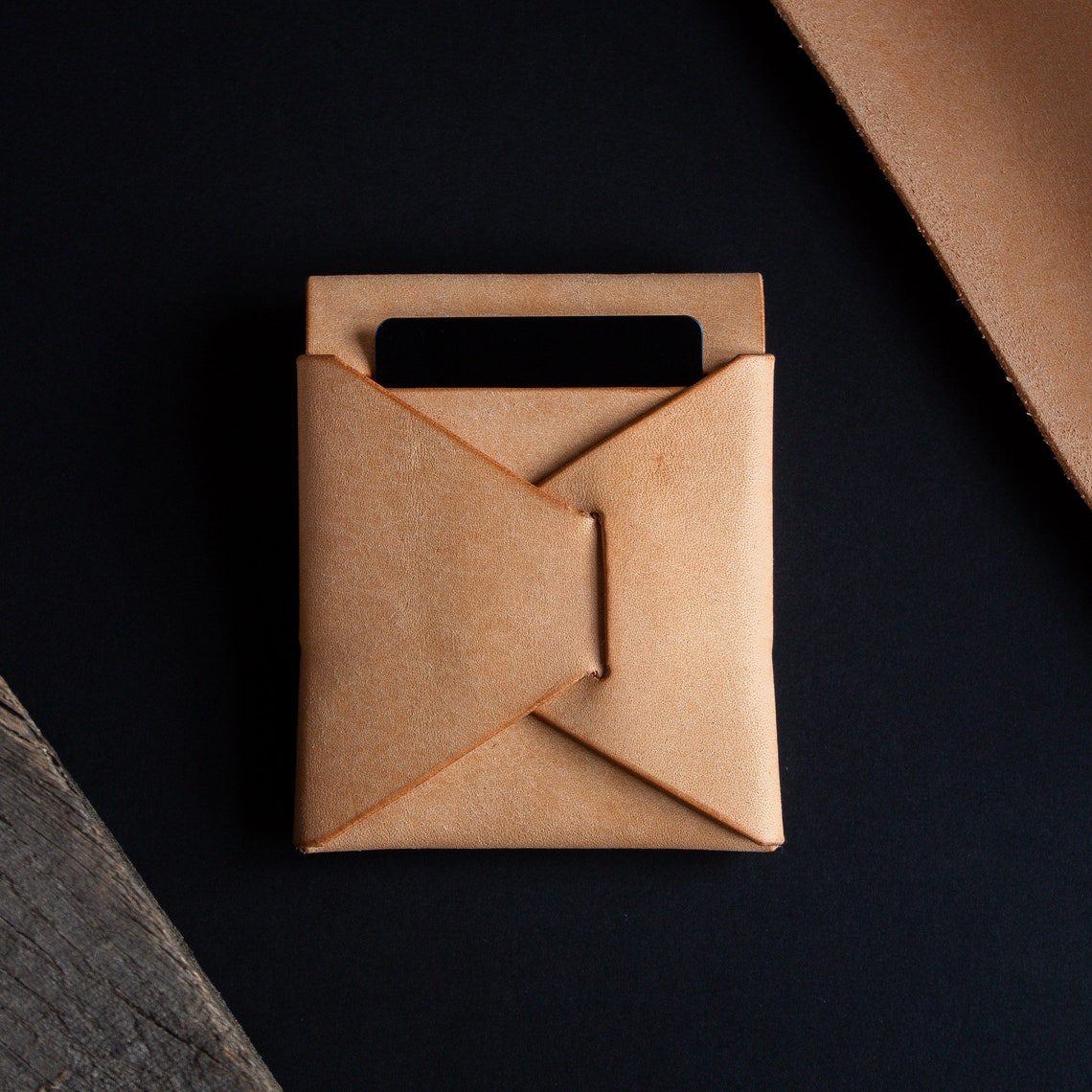 Stitchless Wallet Pattern PDF Template Downloadable No Stitch DIY ...