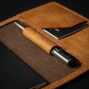 Leather Notebook Holder PDF Template: DIY Leather Guide (digital ...