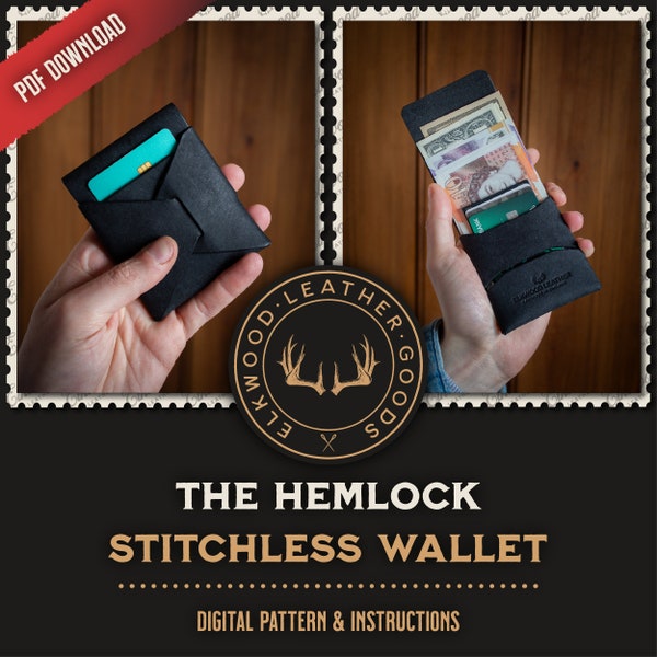 Snap Wallet Pattern - Etsy