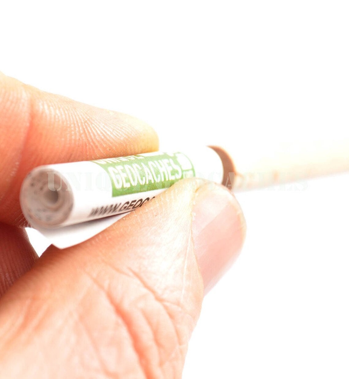 Geocaching Log Sheet Winding Tool Log Roller Handmade - Etsy