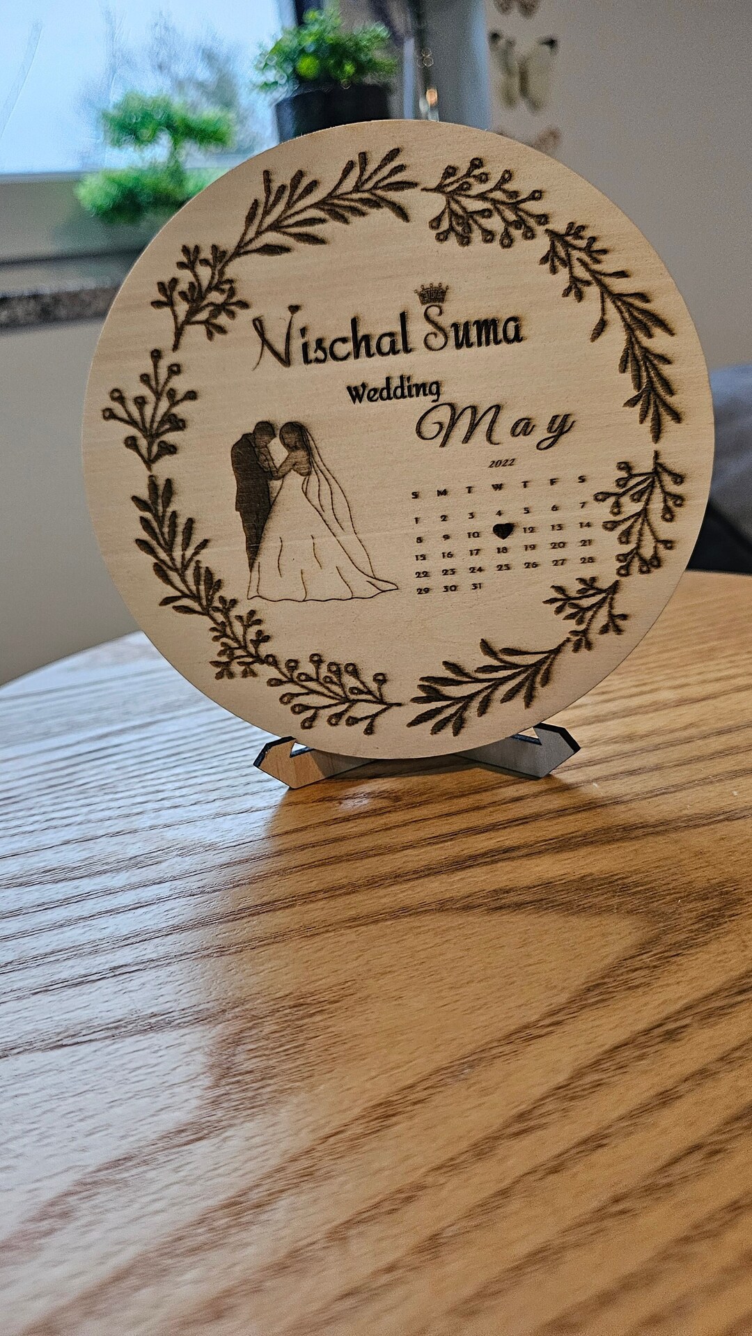 Customized Laser Engraving Gift for Anniversary, Birthday and Other ...