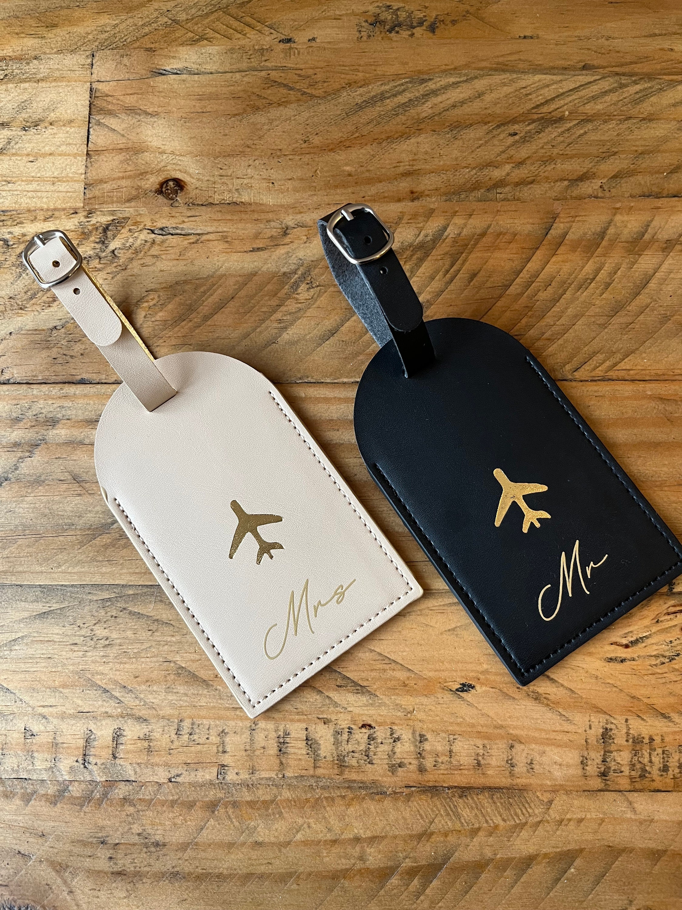 Personalised Luggage Tags Travel Tags Travel Set His and Hers Wedding ...