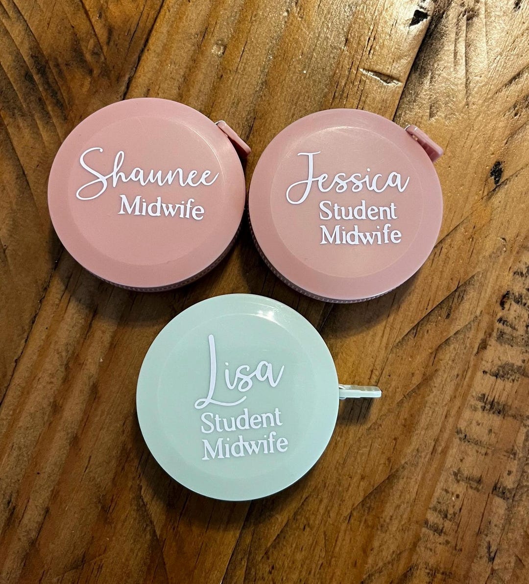 Personalised Health Care Worker Pocket Tape Measure | Nursing Custom ...