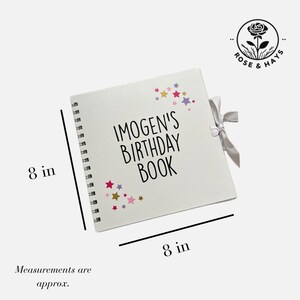Personalised Birthday Memory Book | First Birthday | Memory Books ...