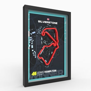 3D Silverstone Hamliton | 3D Printed | With Elevation Details ...
