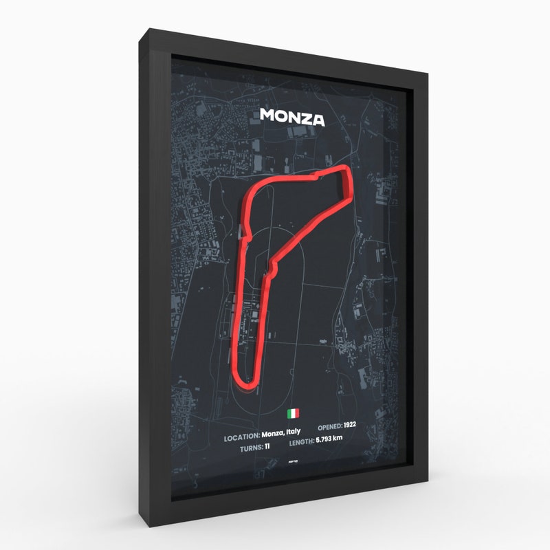 Monza Poster Track - Etsy