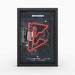 3D Bahrain Race Track With Poster · Handmade in Germany · Formula 1 ...