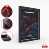 Nurburgring Desk Art Sculpture | Free Standing Nürburgring Nordschleife ...
