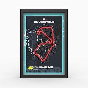 3D Silverstone Hamliton | 3D Printed | With Elevation Details ...