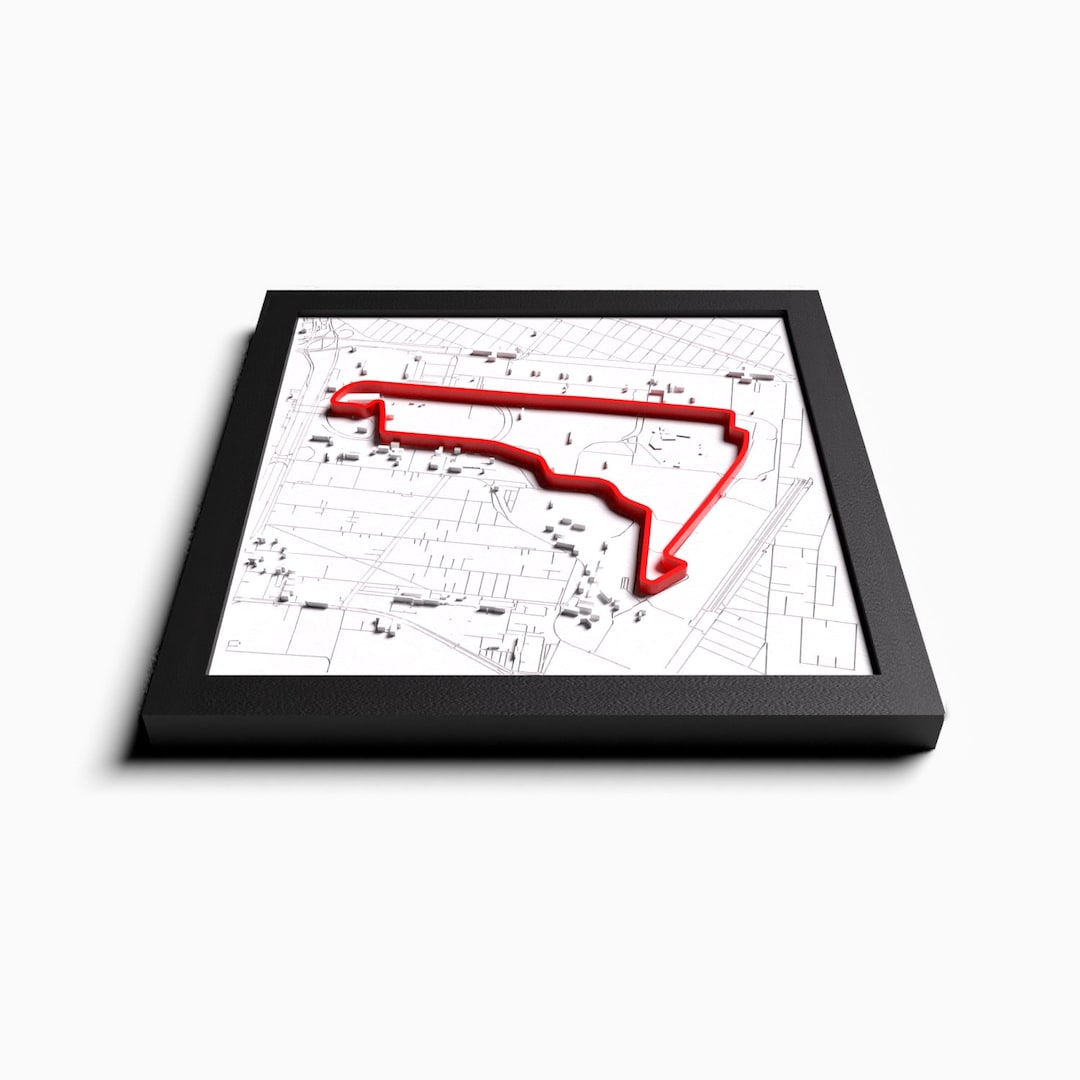 3D Mexico Autódromo Hermanos Rodríguez Model · 3D Printing Mexico Race ...