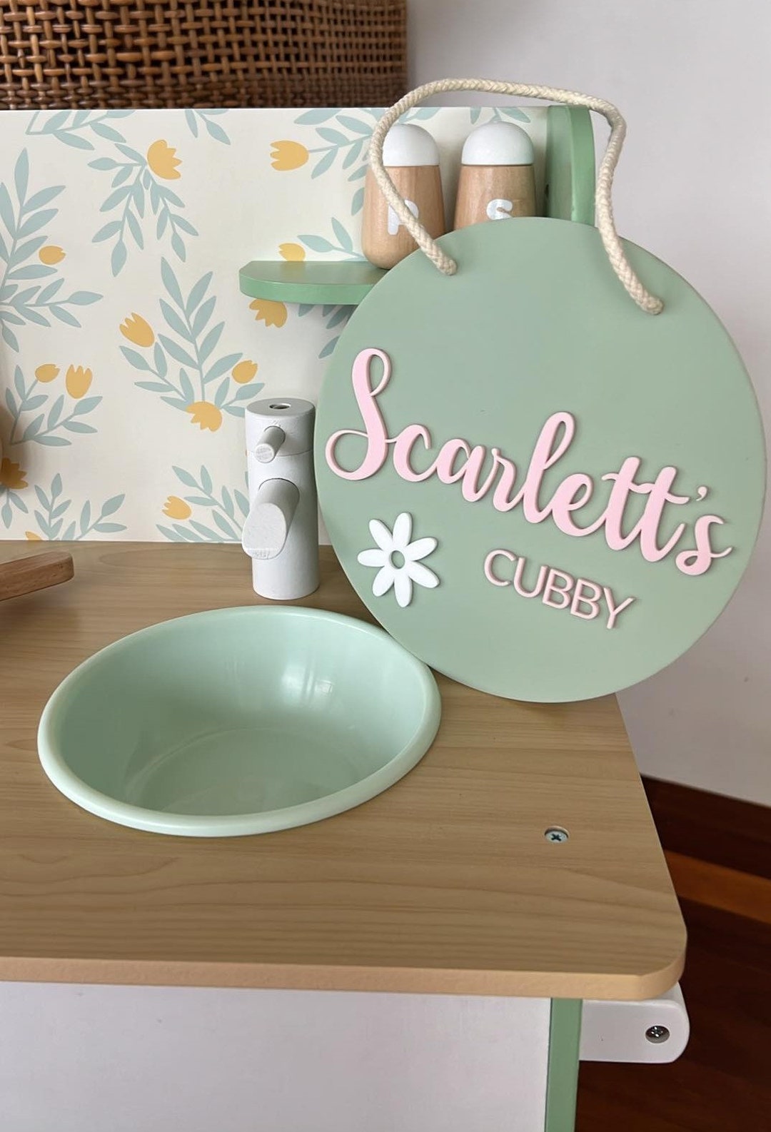 Personalised Cubby Sign Custom Room Sign Children's Bedroom Plaque ...