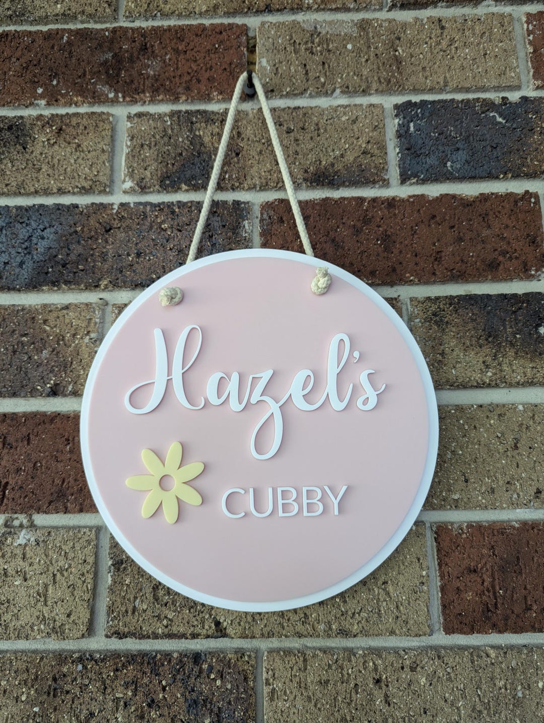 Personalised Cubby Sign Custom Room Sign Children's Bedroom Plaque ...