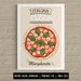 Neapolitan Style Pizza Poster Pizza Margherita Printable Art - Etsy