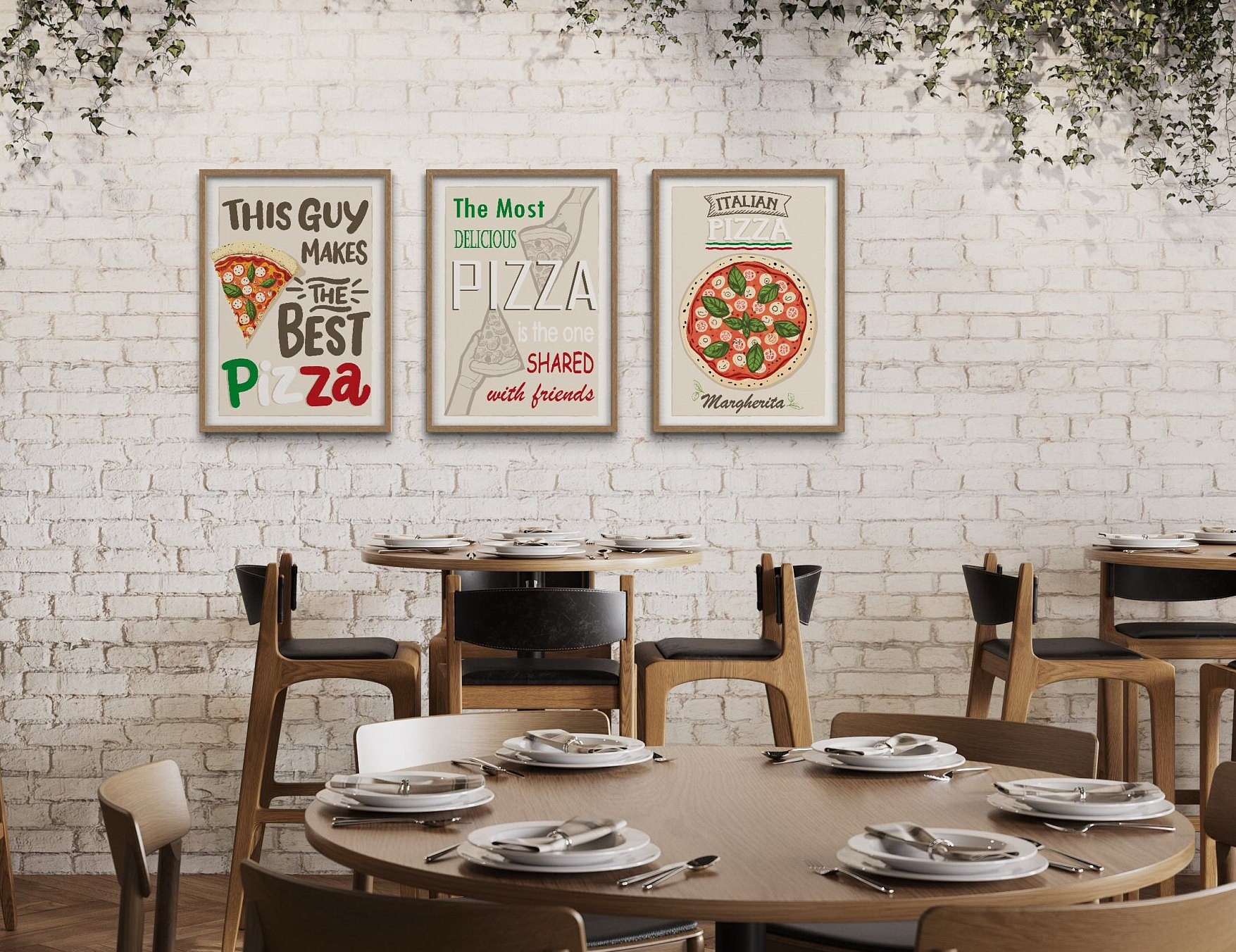Printable Italian Pizza Poster, Digital Funny Pizza Lovers Wall Art ...
